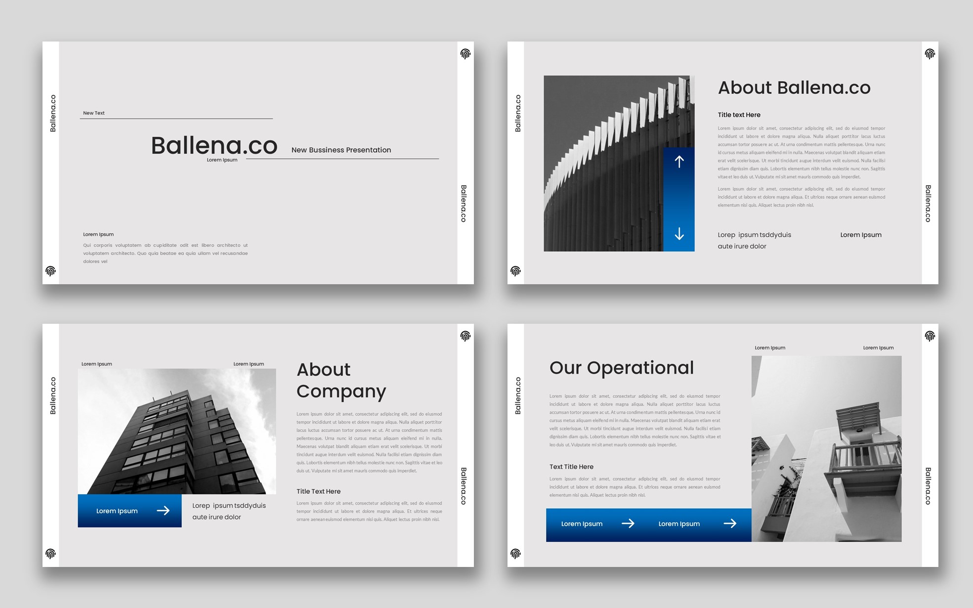 Ballena - Business PowerPoint Template, Presentation Templates ...