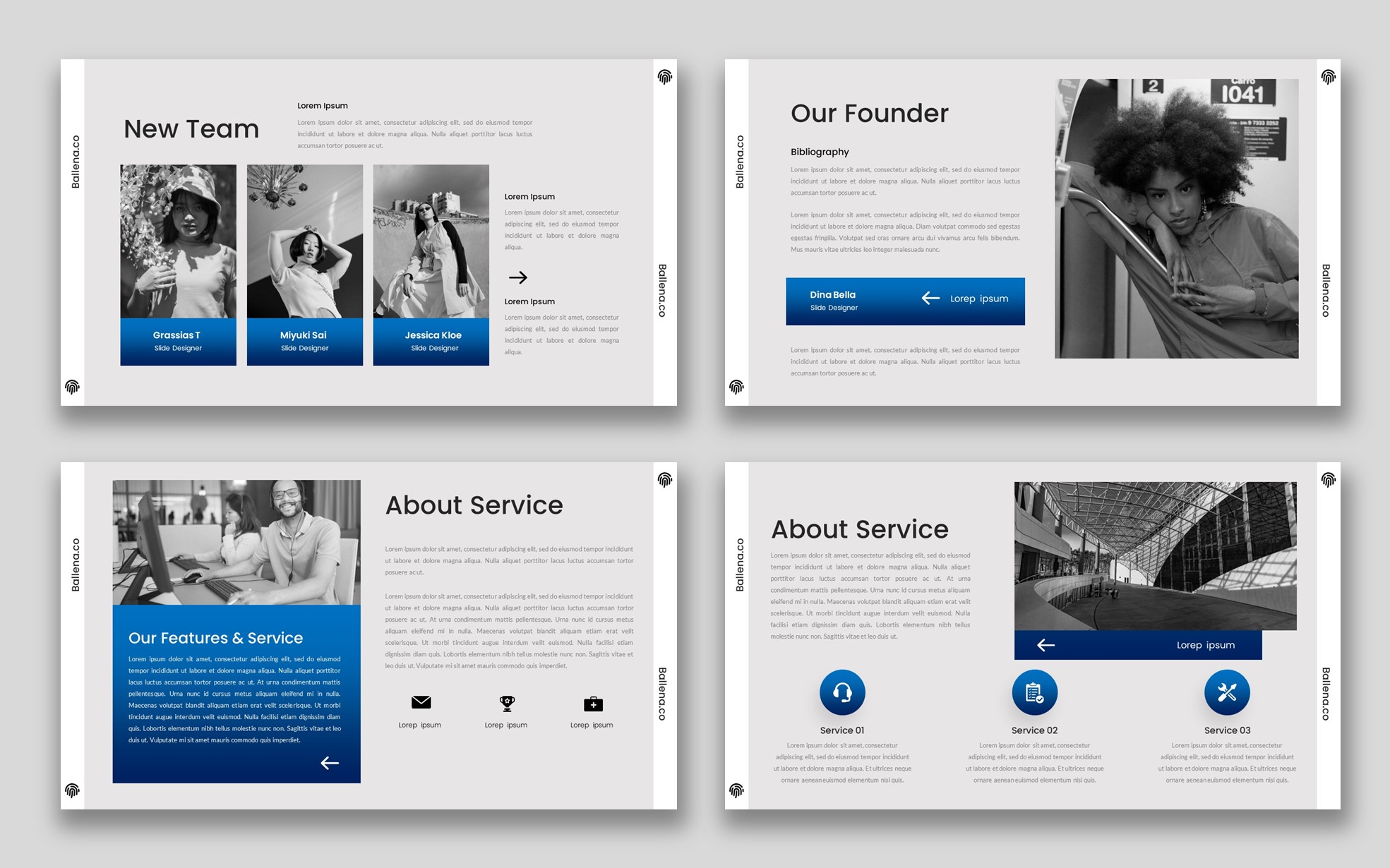 Ballena - Business PowerPoint Template, Presentation Templates ...