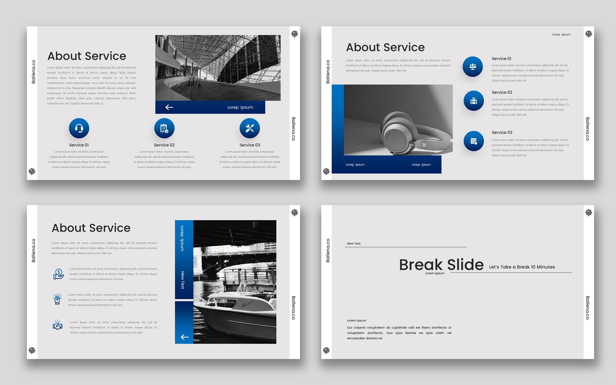 Ballena - Business PowerPoint Template, Presentation Templates ...