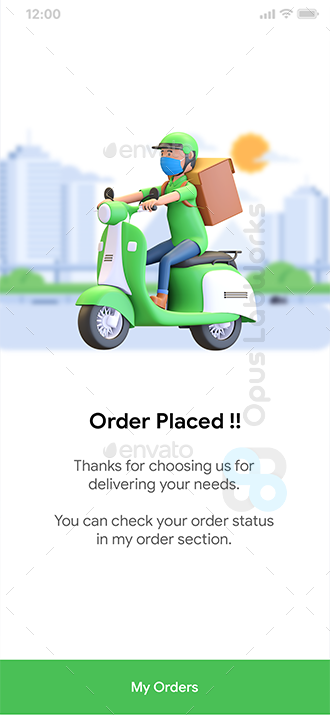 3 App | Courier Delivery | Delivery App UI Kit | Medicine Delivery ...