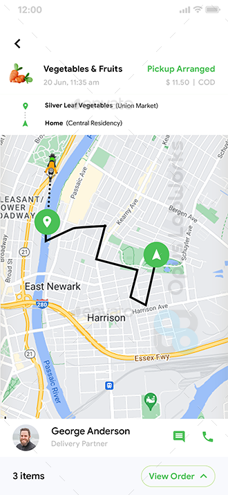 3 App | Courier Delivery | Delivery App UI Kit | Medicine Delivery ...