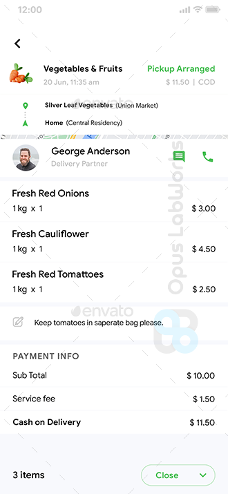 3 App | Courier Delivery | Delivery App UI Kit | Medicine Delivery ...