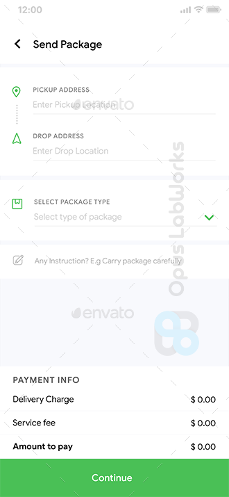 3 App | Courier Delivery | Delivery App UI Kit | Medicine Delivery ...