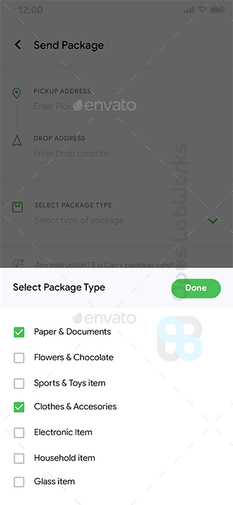 3 App | Courier Delivery | Delivery App UI Kit | Medicine Delivery ...