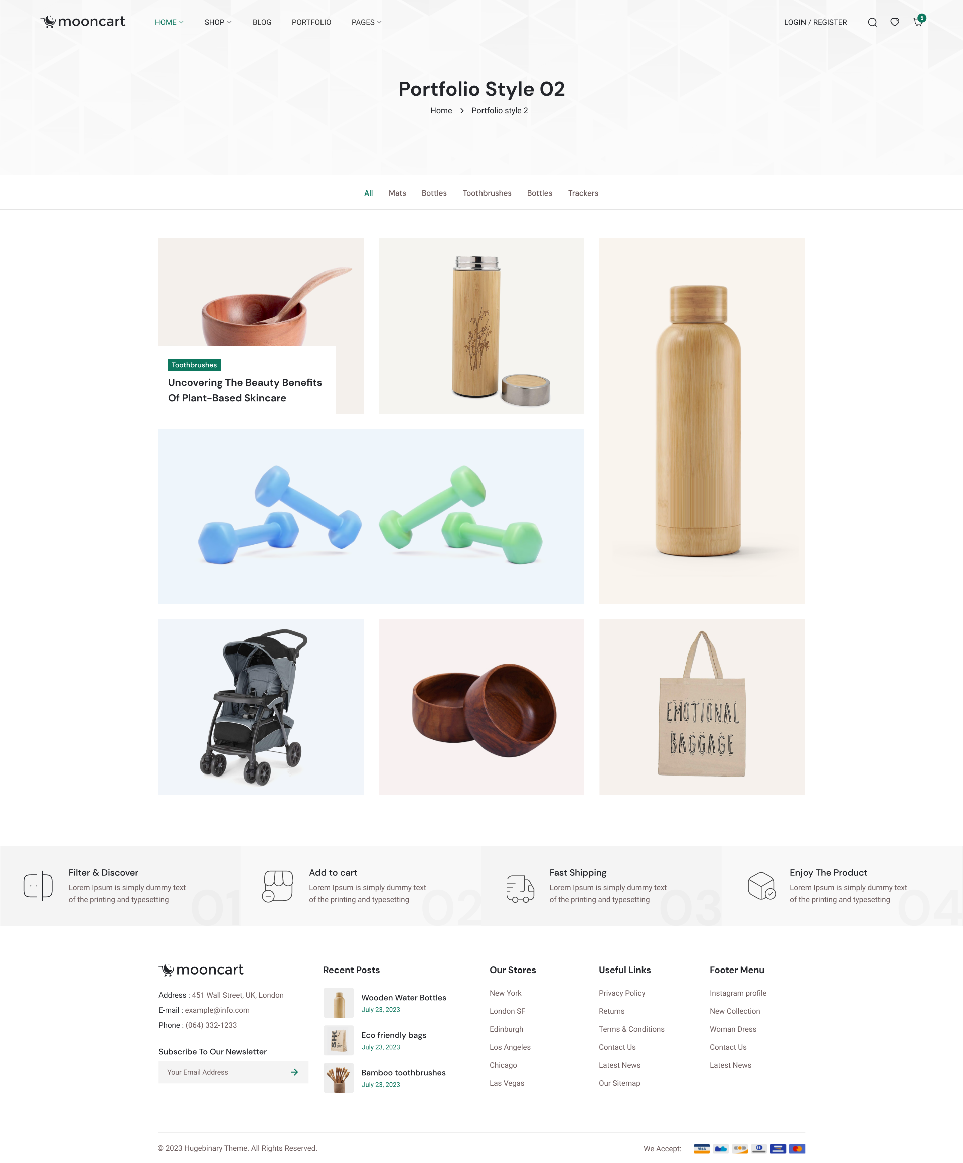 MoonCart - Modern & Multipurpose eCommerce Figma Template by hugebinary