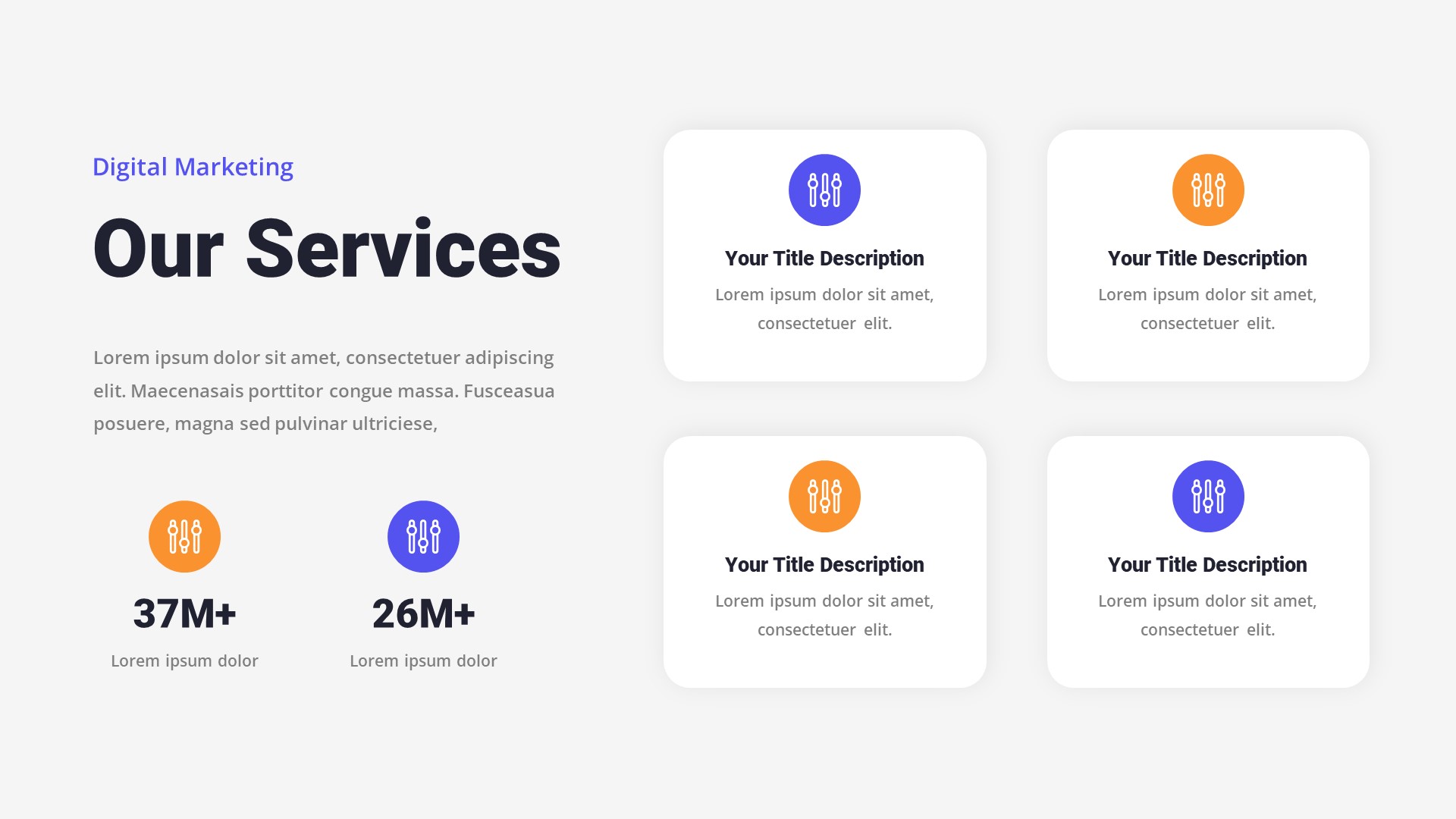 BusPlan - Digital Marketing Powerpoint Template, Presentation Templates