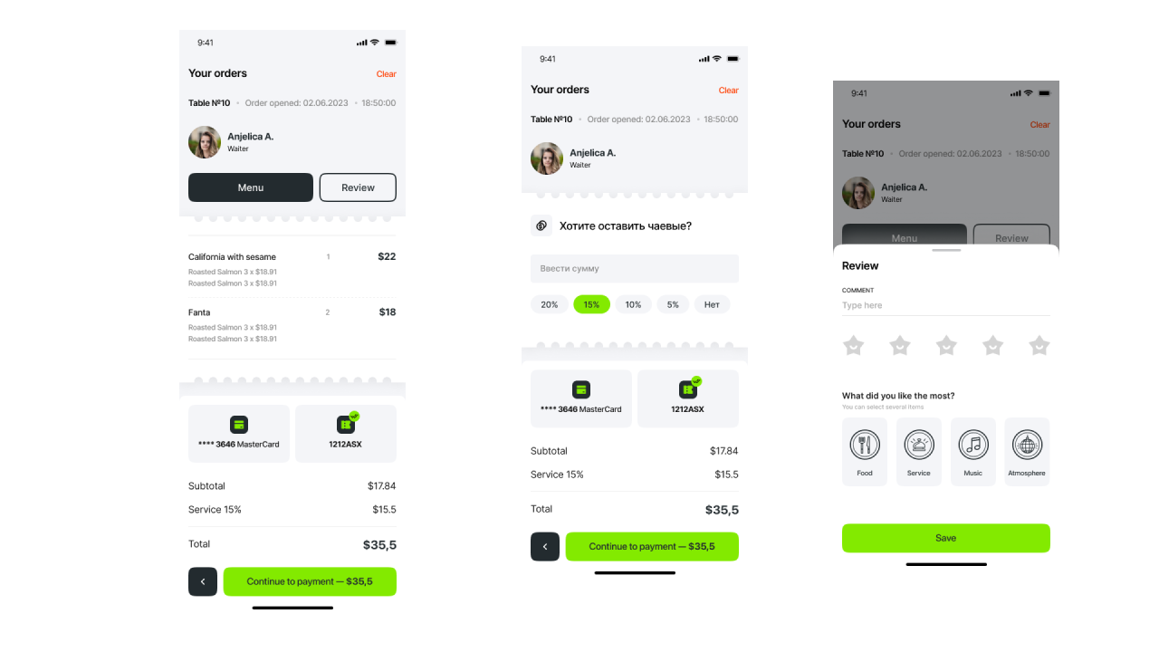 A table QR-code based contactless ordering and order management system ...