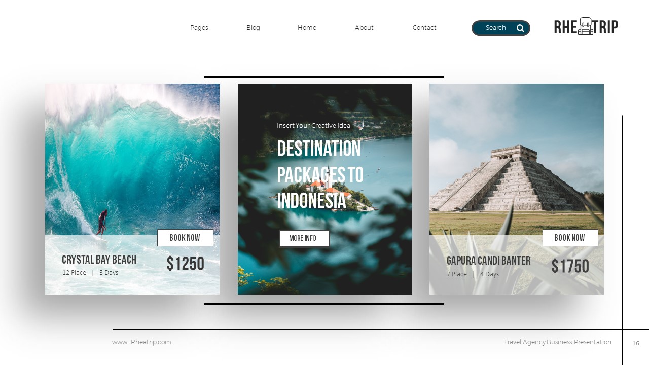 Rheatrip PowerPoint Presentation, Presentation Templates | GraphicRiver