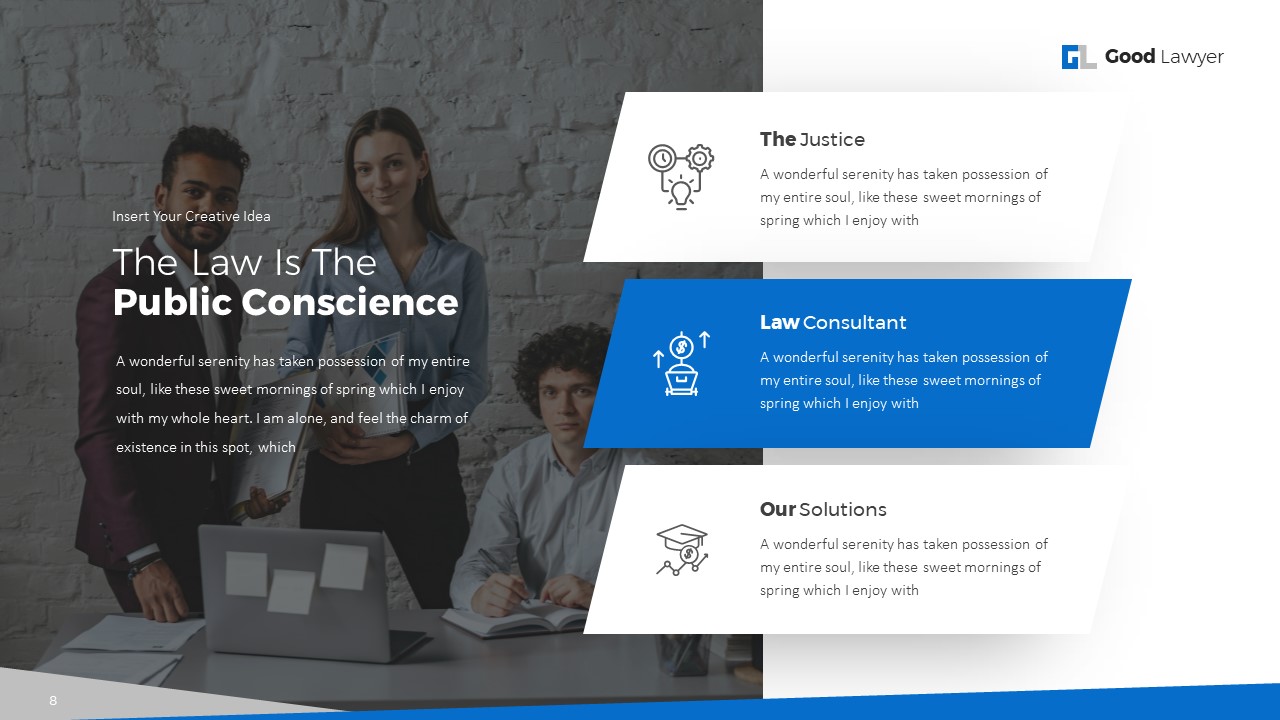 Good Lawyer PowerPoint Presentation, Presentation Templates | GraphicRiver