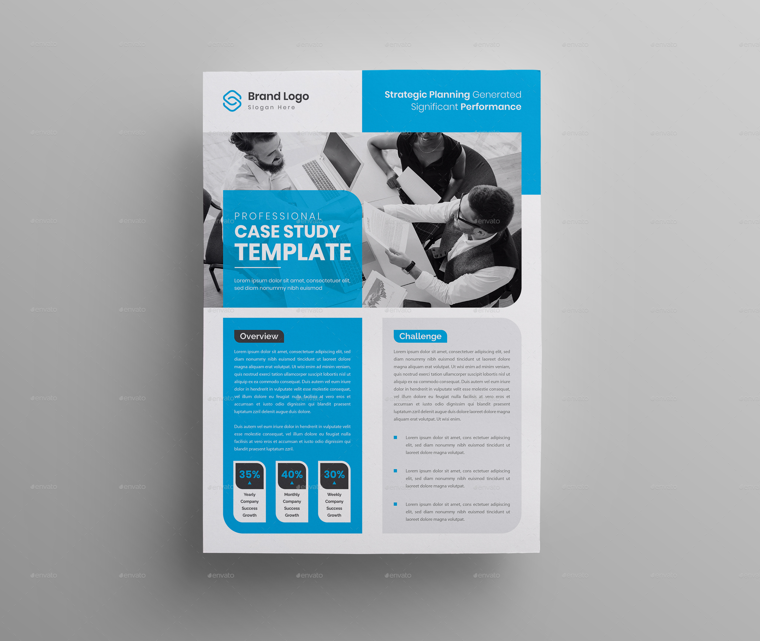 Case Study, Print Templates | GraphicRiver