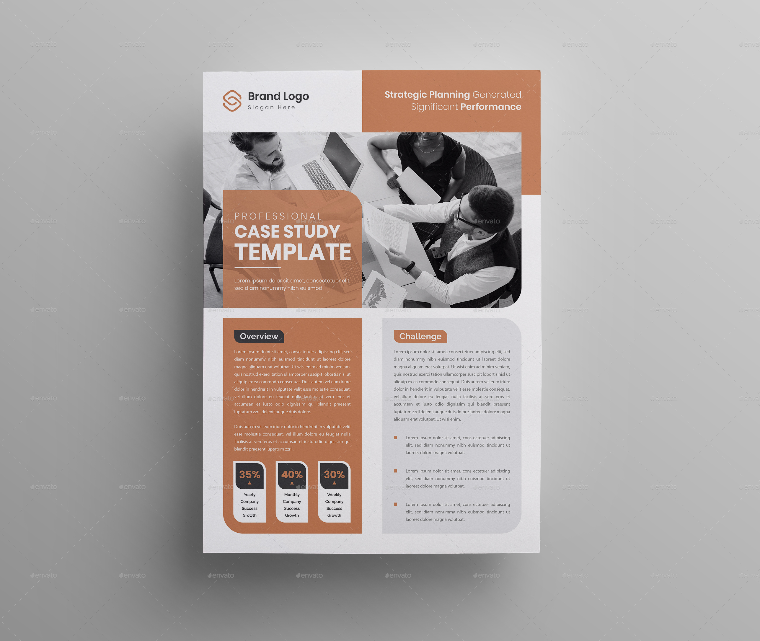 Case Study, Print Templates | GraphicRiver