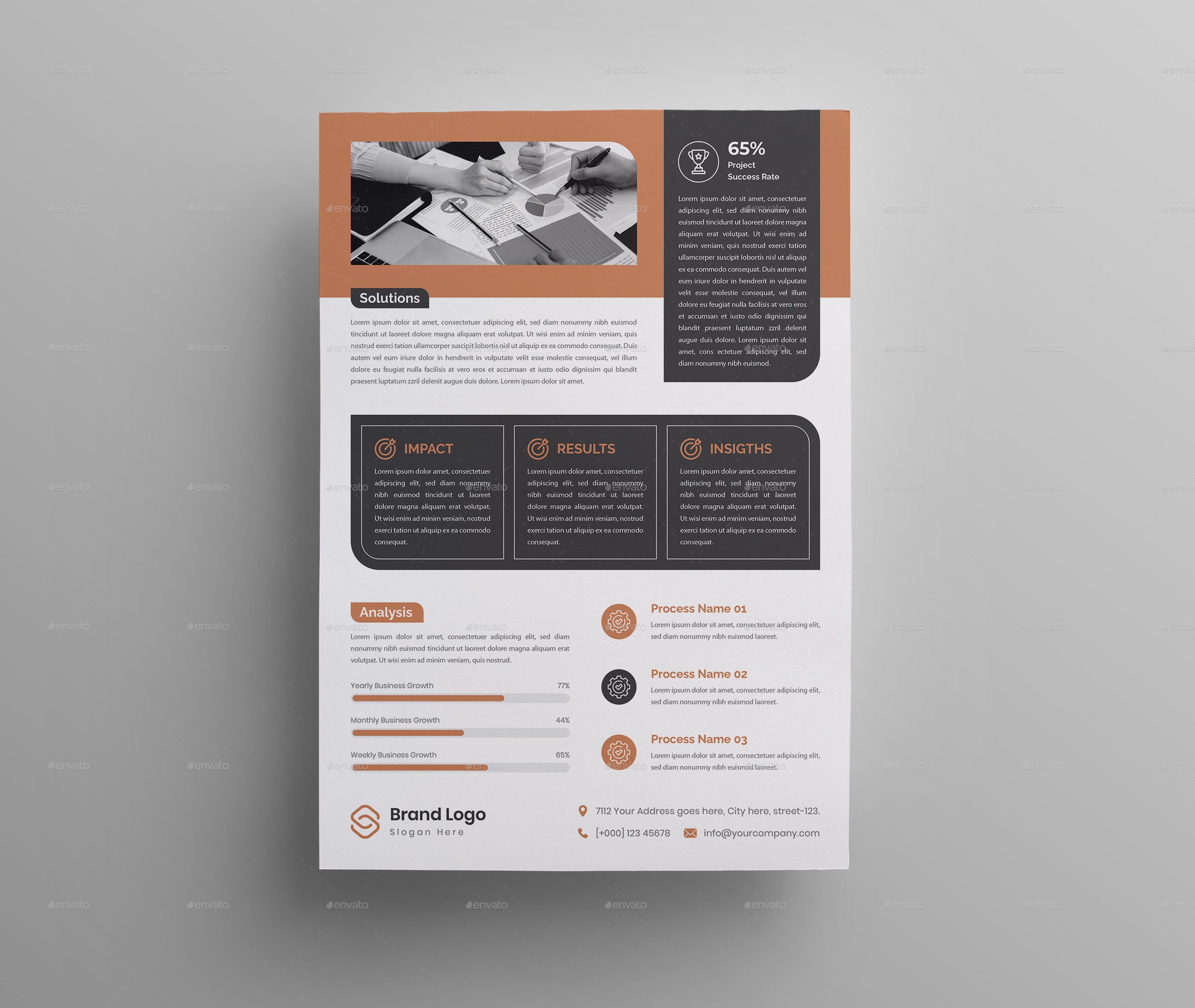 Case Study, Print Templates | GraphicRiver