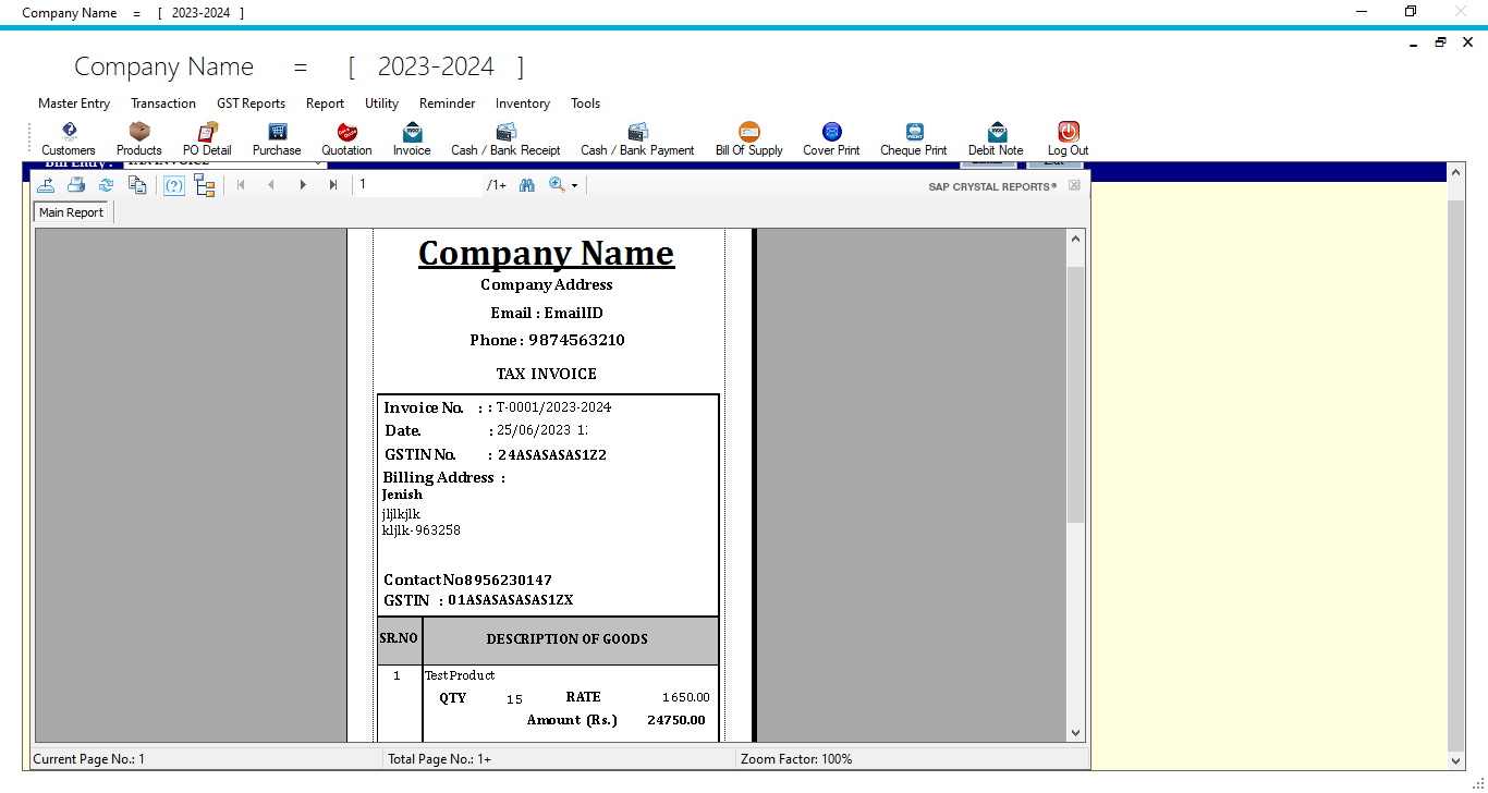 GST Billing Software With Full Source Code by vijayprajapati | CodeCanyon