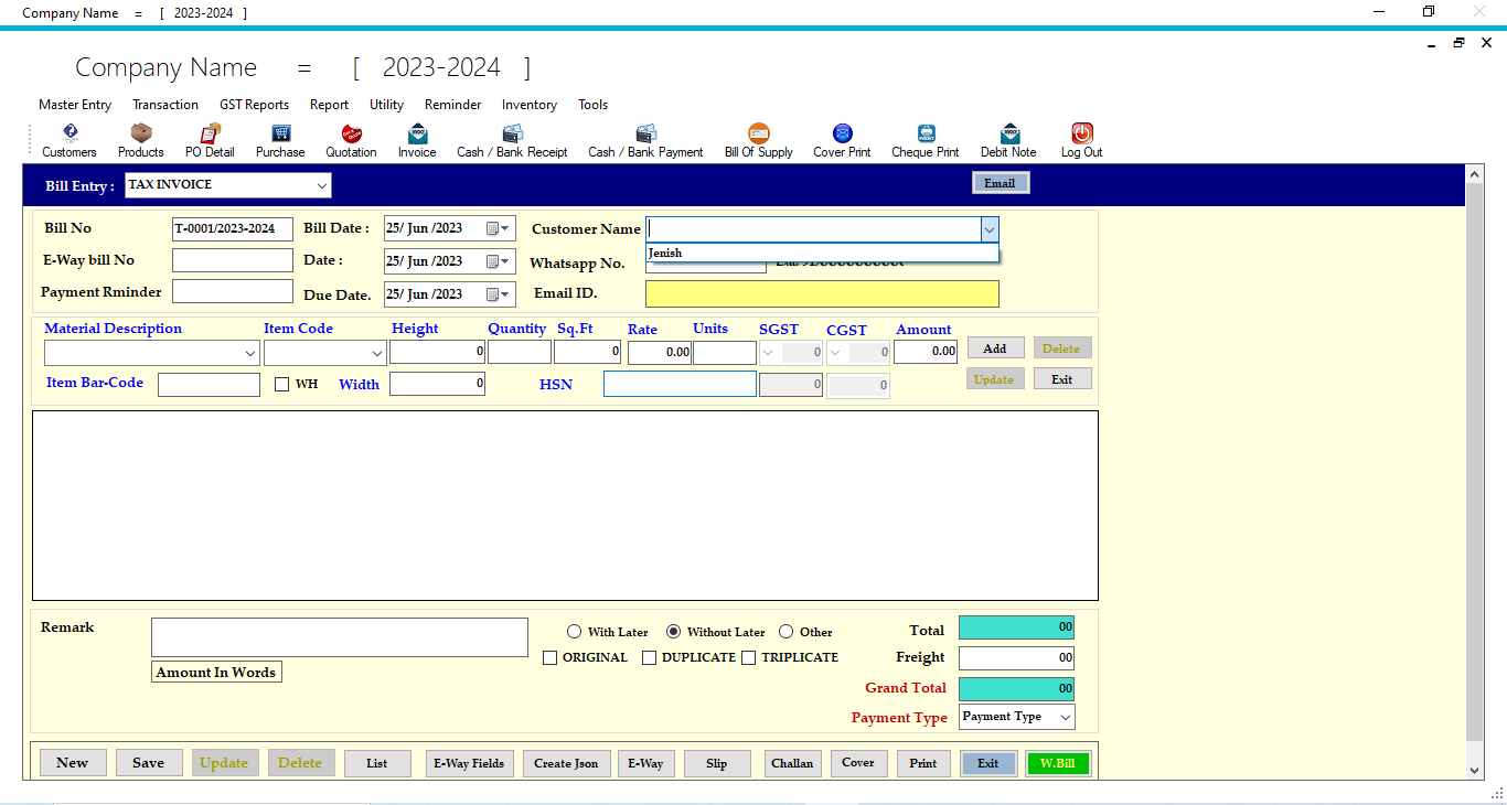 GST Billing Software With Full Source Code by vijayprajapati | CodeCanyon