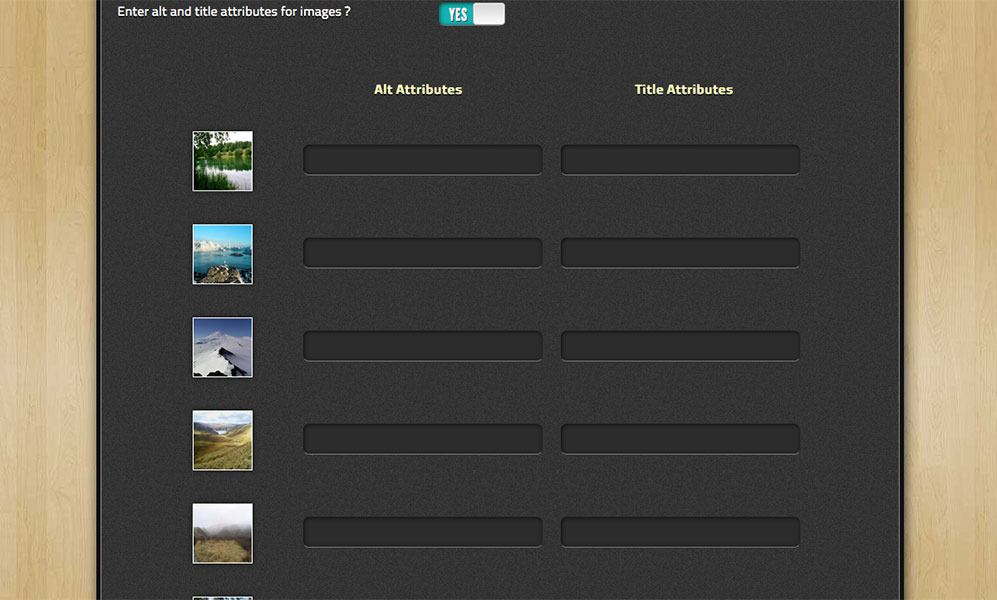 GalleryGen - Image Gallery HTML Code Generator by cosmocoder | CodeCanyon