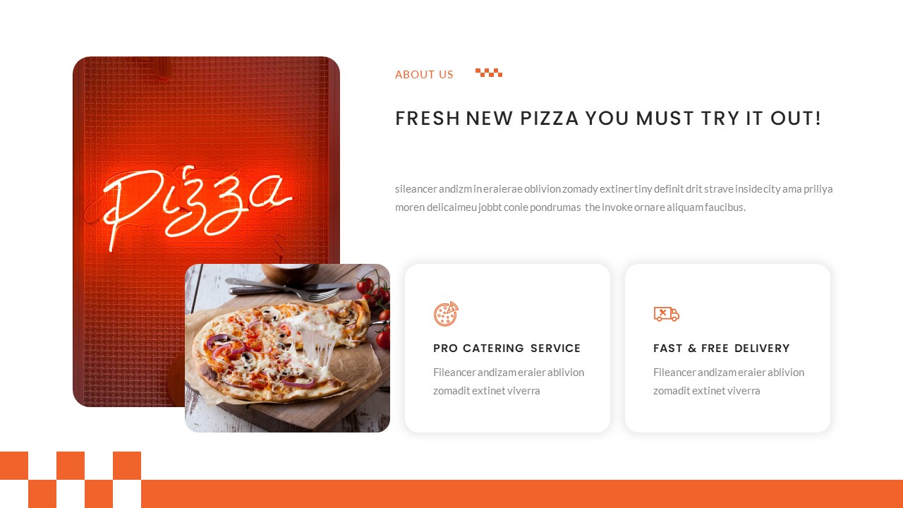 Pepperoni - Pizza & Fast Food Restaurant Google Slides Template ...