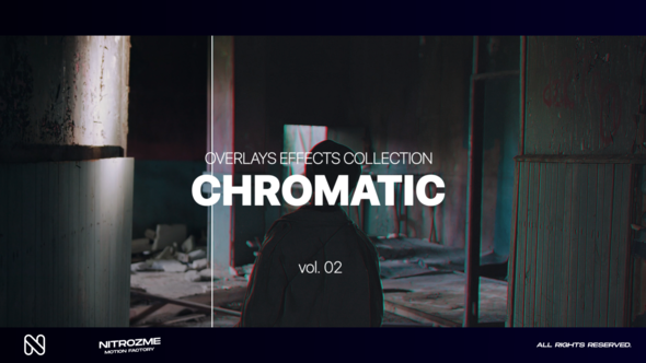 Chromatic Effects Overlays Collection Vol. 02, After Effects Project Files