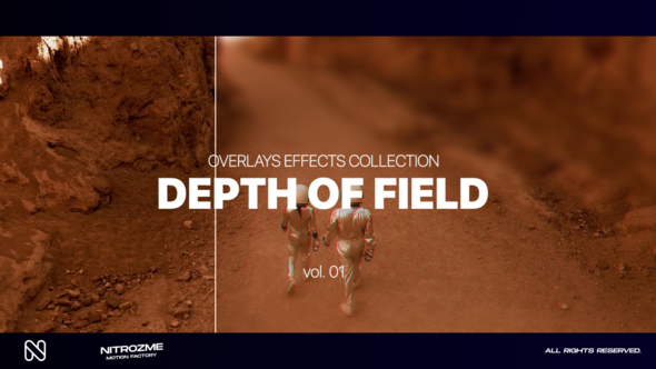 Depth of Field Effects Overlays Collection Vol. 01, After Effects ...