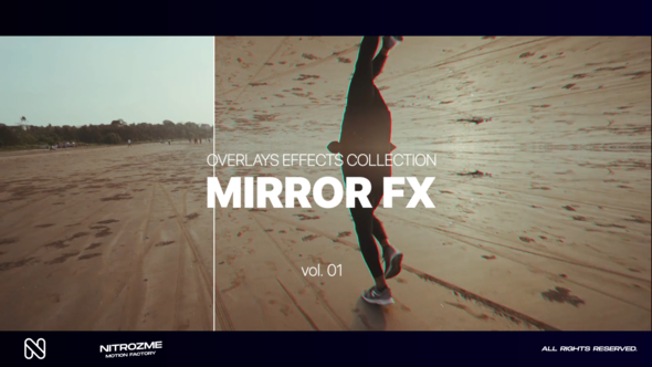 Mirror Effects Overlays Collection Vol. 01, After Effects Project Files