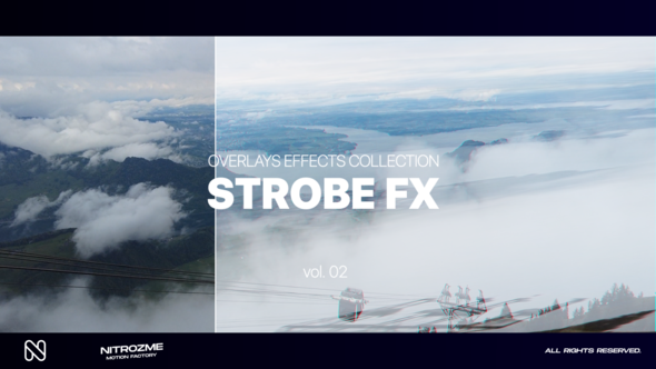 Strobe Effects Overlays Collection Vol. 02, After Effects Project Files
