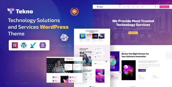 Tekno - Technology Services WordPress Theme by HiboTheme | ThemeForest