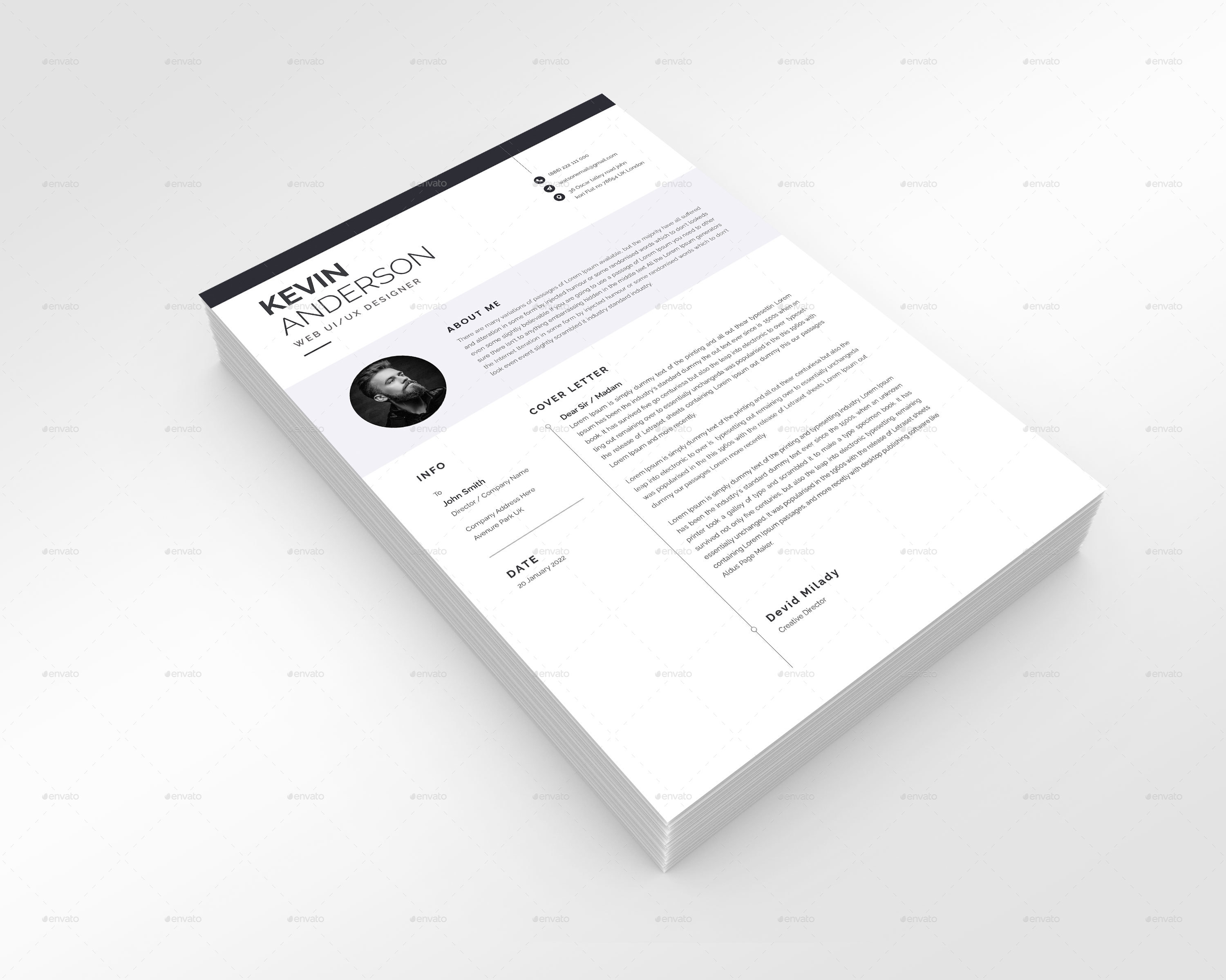 Resume, Print Templates | GraphicRiver