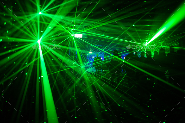 Green lasers Stock Photo by Lightitup_now | PhotoDune