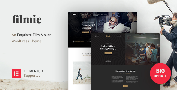 Filmic - Movie Studio & Film Maker WordPress Theme by BoostifyThemes