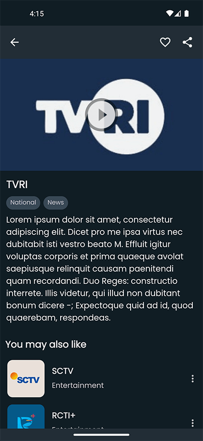Blogger Stream - Live TV & Video Streaming App - Blogger API v3 by ...