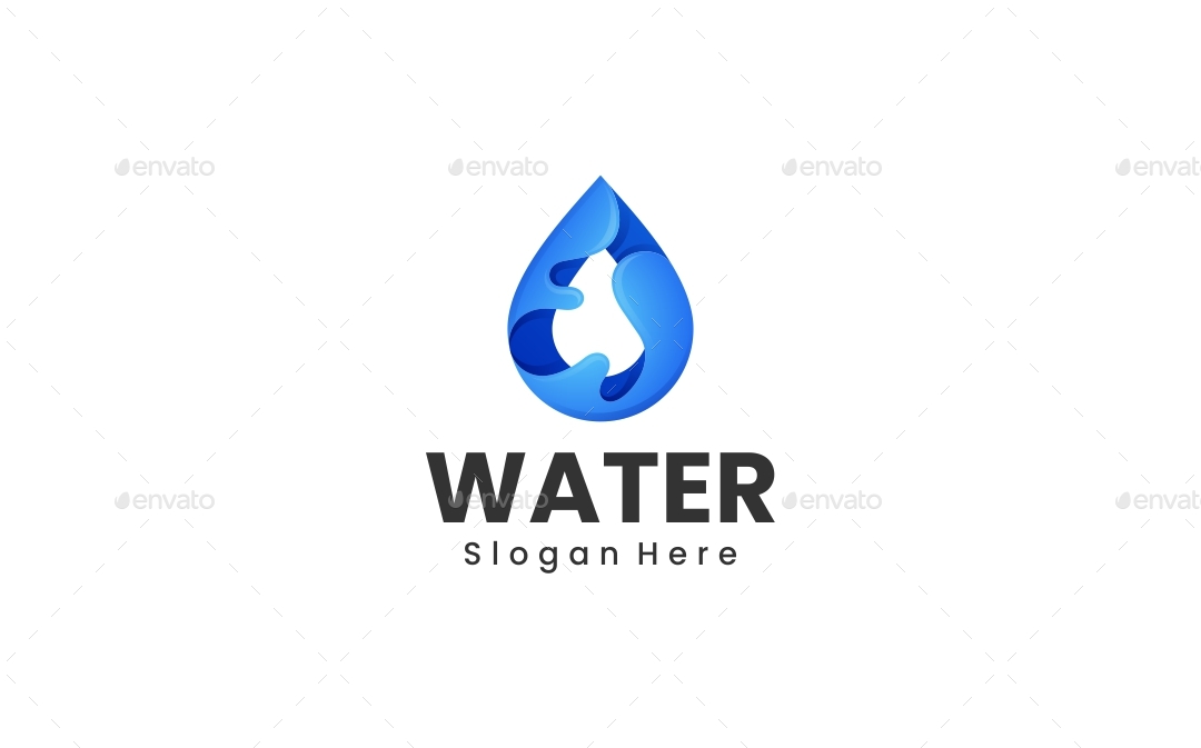 Water Colorful Logo Template, Logo Templates | GraphicRiver