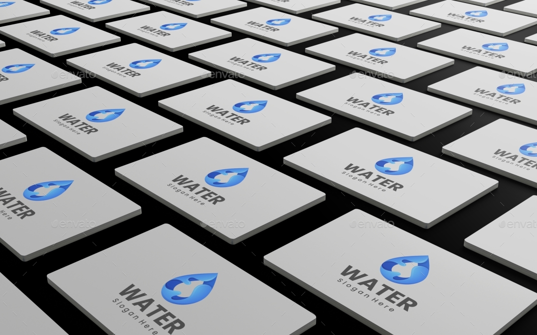 Water Colorful Logo Template, Logo Templates | GraphicRiver