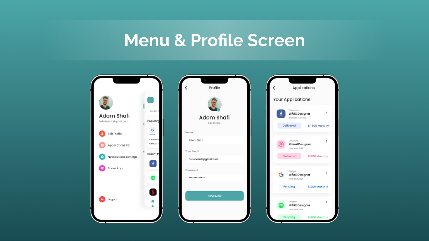 Jobs - Job Finder | Job Seeker | Flutter iOS/Android App Template by UnikAppsLight