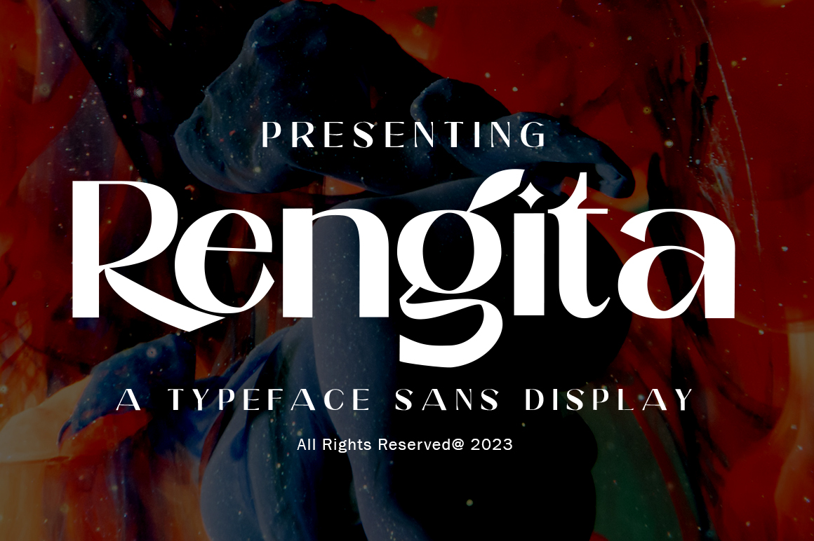 Rengita, Fonts | GraphicRiver