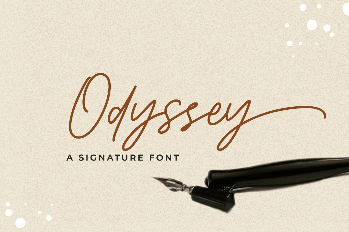 Odyssey, Fonts | GraphicRiver