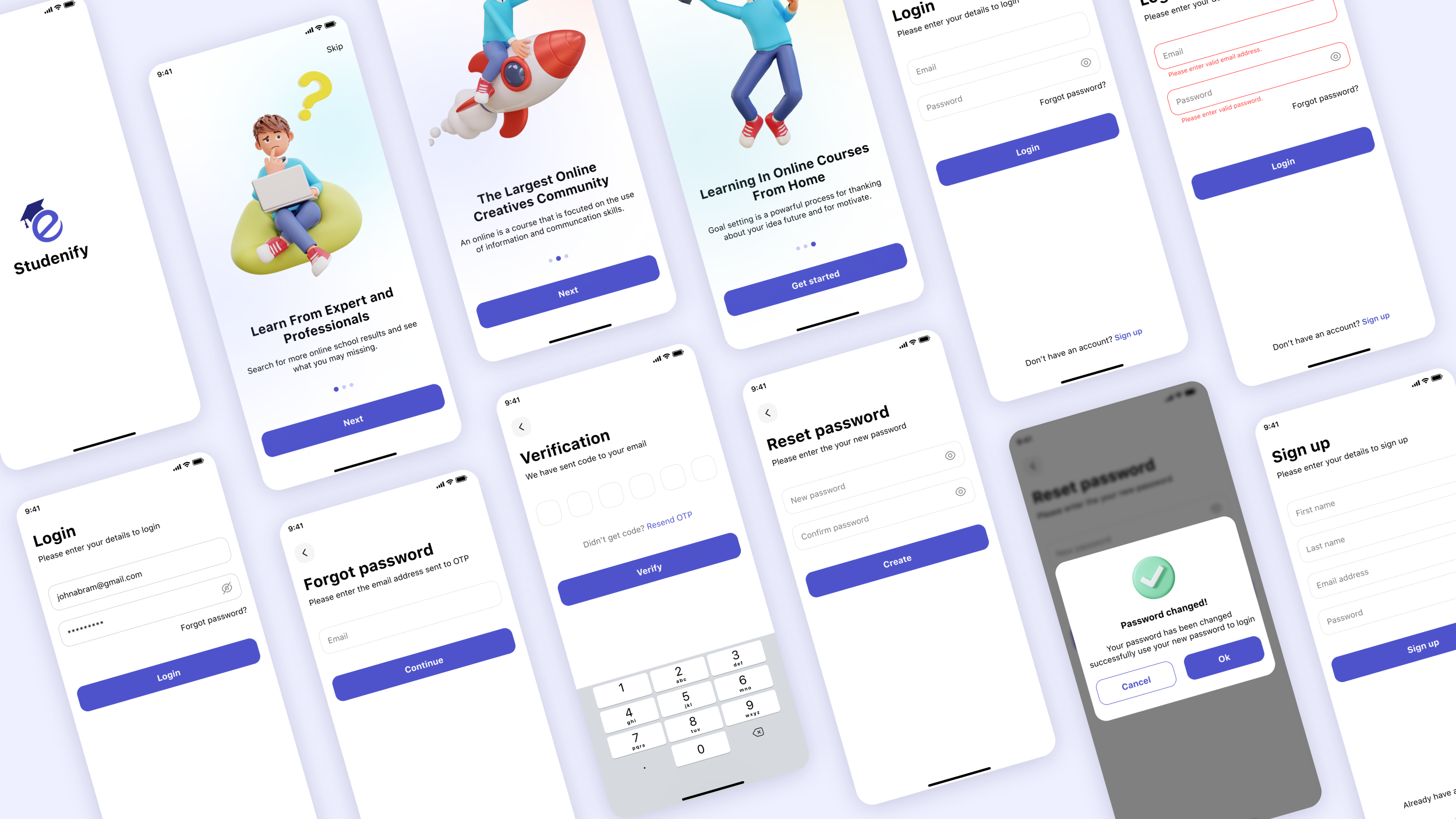 SkillUp UI Template: Learning education courses app in Flutter 3.x ...