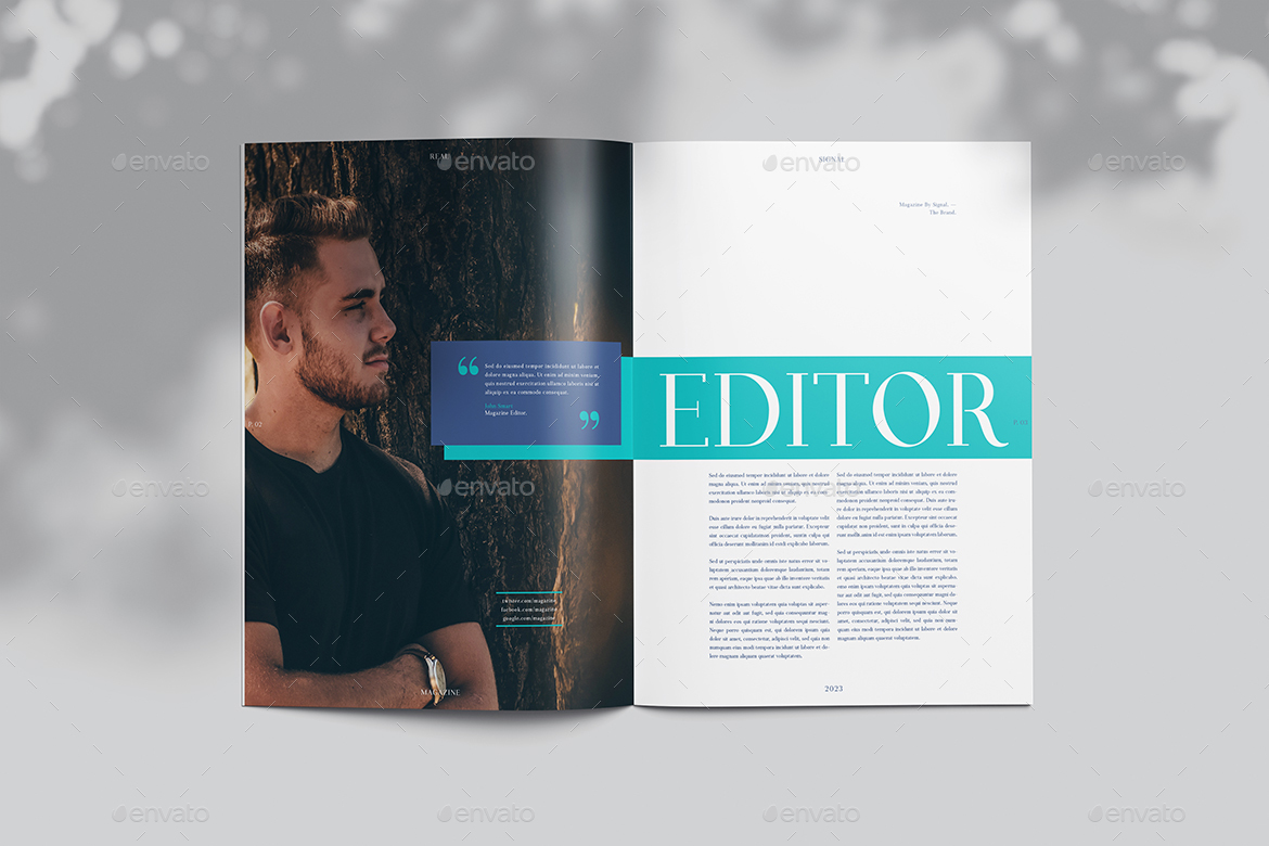 Real Magazine, Print Templates | GraphicRiver