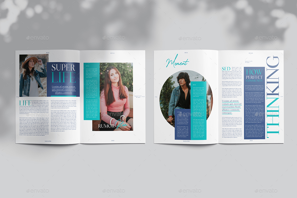 Real Magazine, Print Templates | GraphicRiver