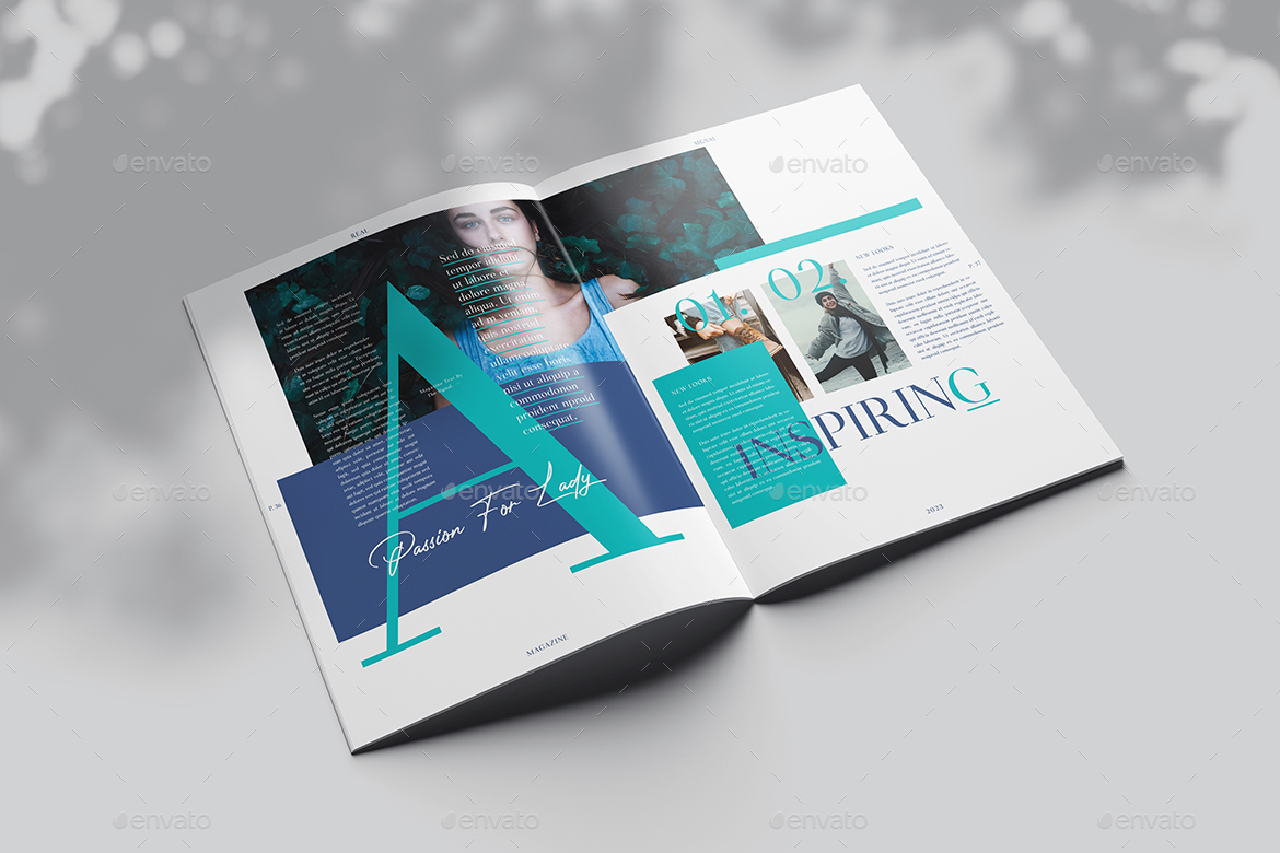 Real Magazine, Print Templates | GraphicRiver