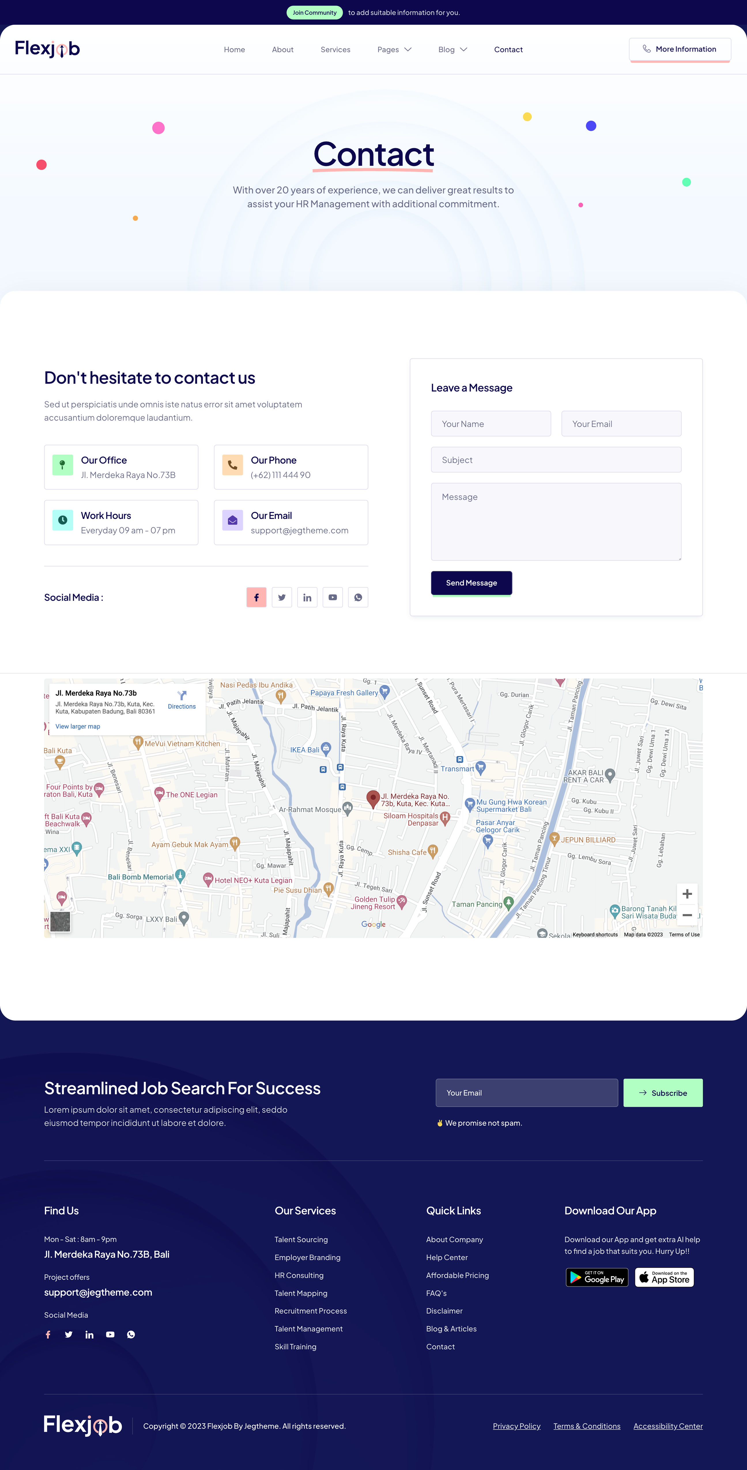 Flexjob – Job Board & Vacancies Elementor Template Kit by jegtheme