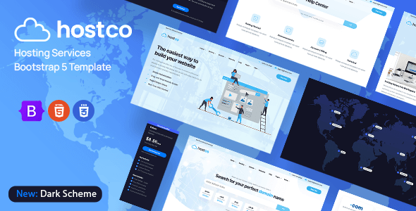 Hostco - Premium Web Hosting Template by designesia | ThemeForest