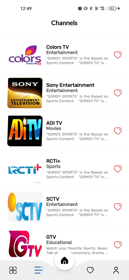 ProTV - Mini OTT, Live TV & Video Streaming IOS & ANDROID app with ...