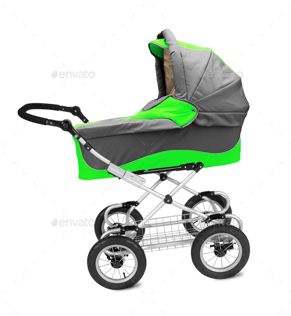 modern pram isolated Stock Photo by ozaiachin | PhotoDune