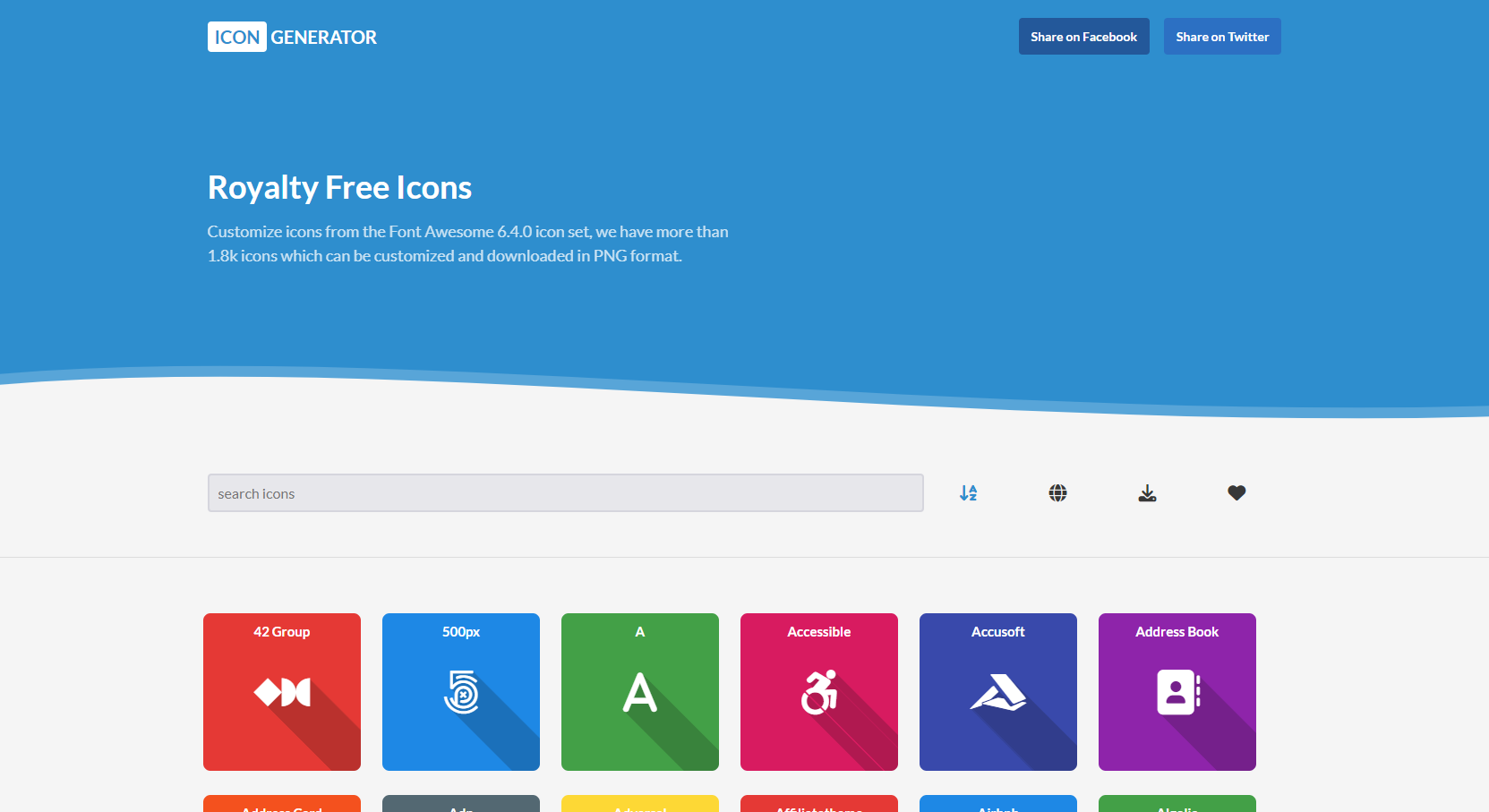 Icon Generator by ThemeFairy | CodeCanyon