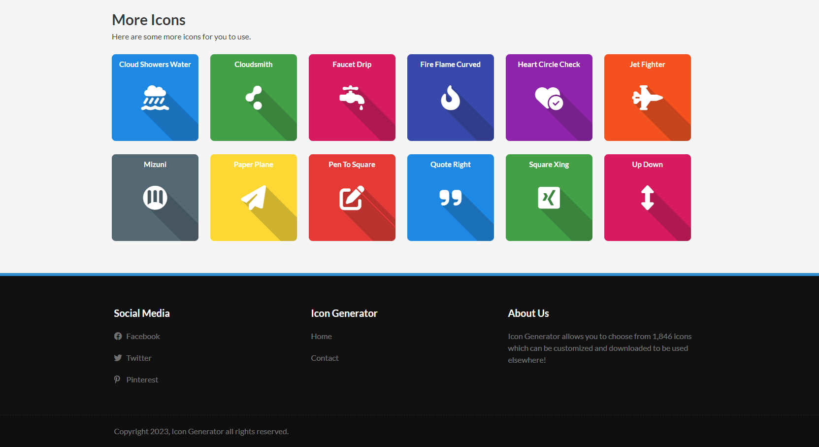 Icon Generator by ThemeFairy | CodeCanyon
