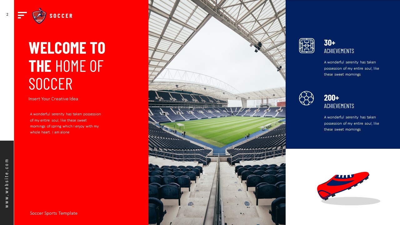 Soccer Google Slides Templates, Presentation Templates | GraphicRiver