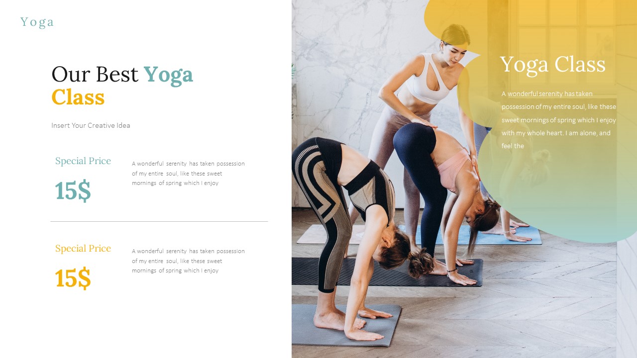 Yoga Google Slides Templates, Presentation Templates | GraphicRiver