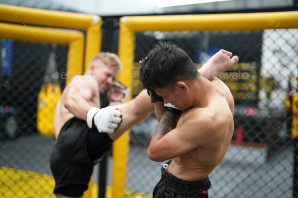 MMA Fighter Training Stock Photo by FoToArtist_1 | PhotoDune