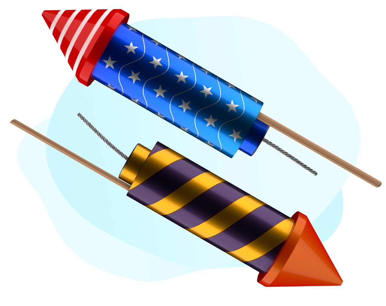 Fireworks 3D Models for Element 3D & Cinema 4D by Abdelrahman_El-masry