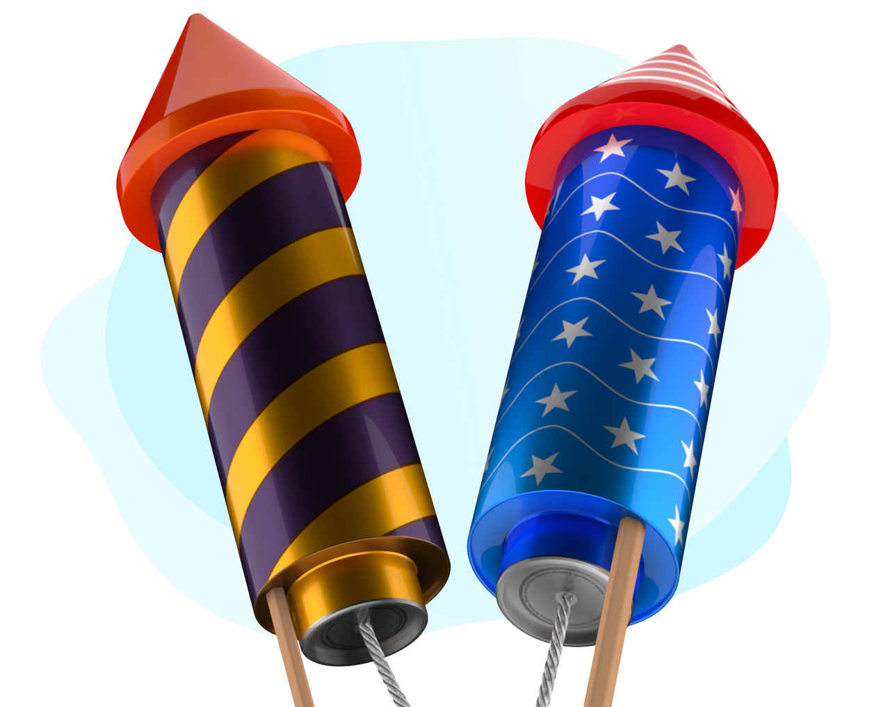 Fireworks 3D Models for Element 3D & Cinema 4D by Abdelrahman_El-masry