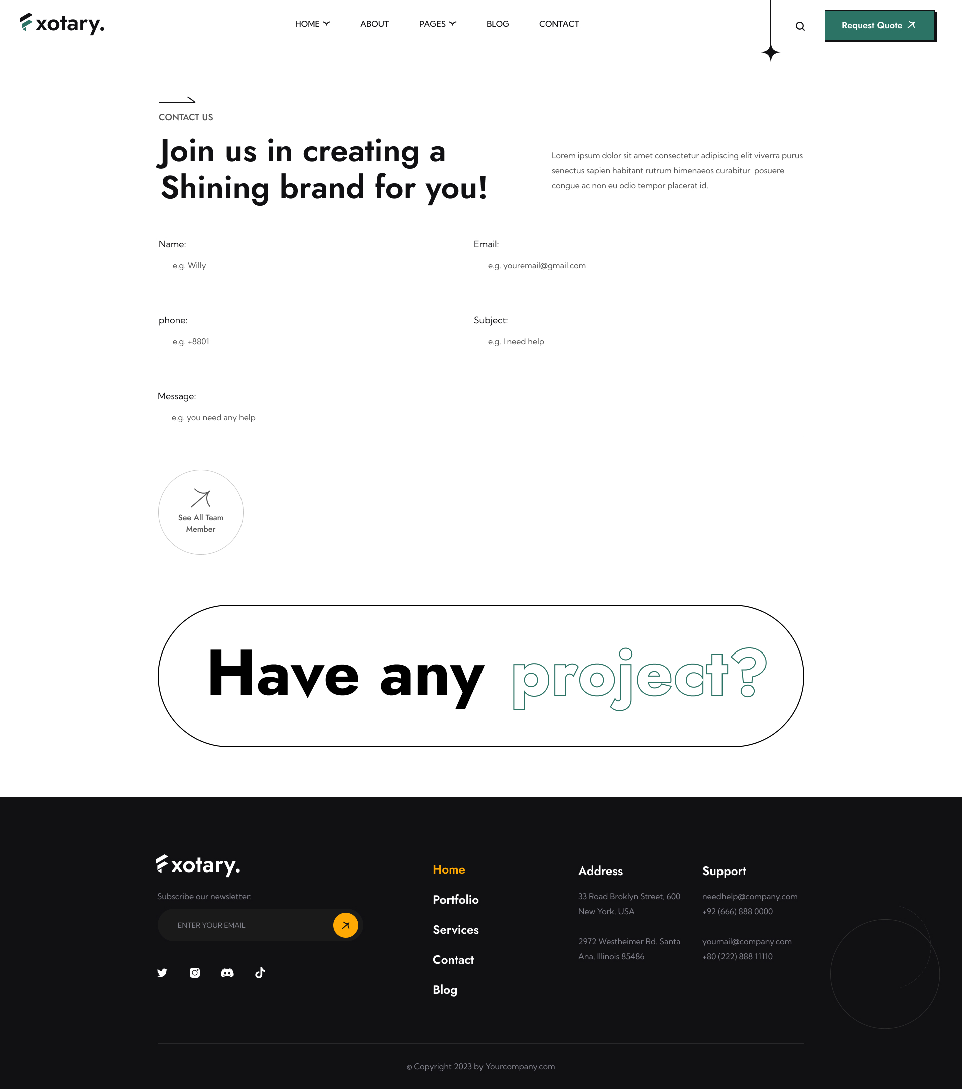 Fxotary - Digital Agency Figma Template by Mugli | ThemeForest